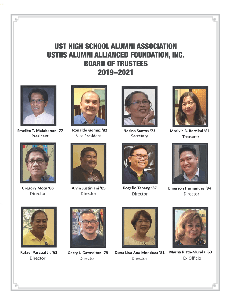 UST High School Alumni Association – UST Alumni Association