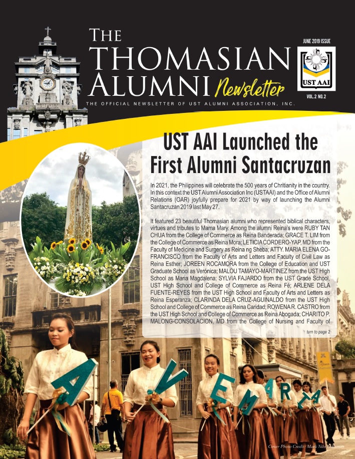Newsletter Volume No. 2 Issue No. 2 – UST Alumni Association