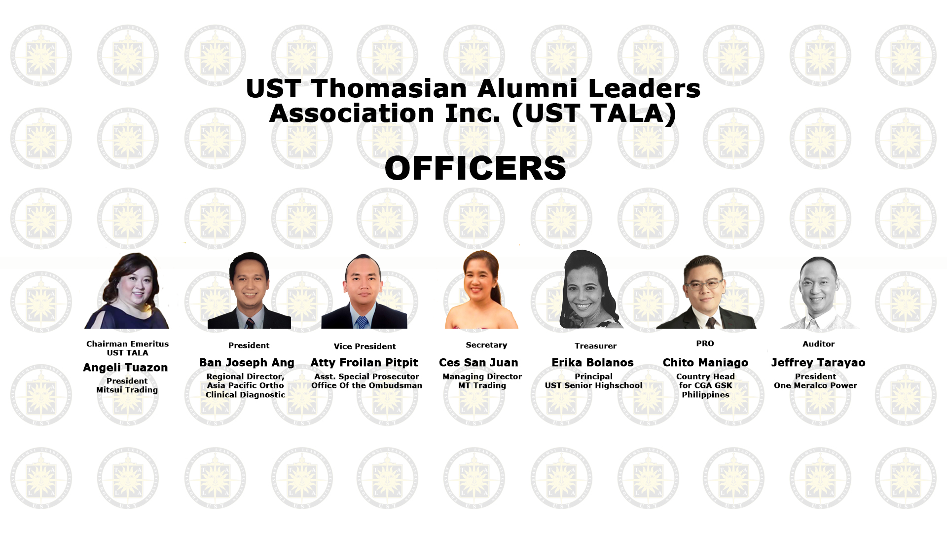 Thomasian Alumni Leaders Association – UST Alumni Association