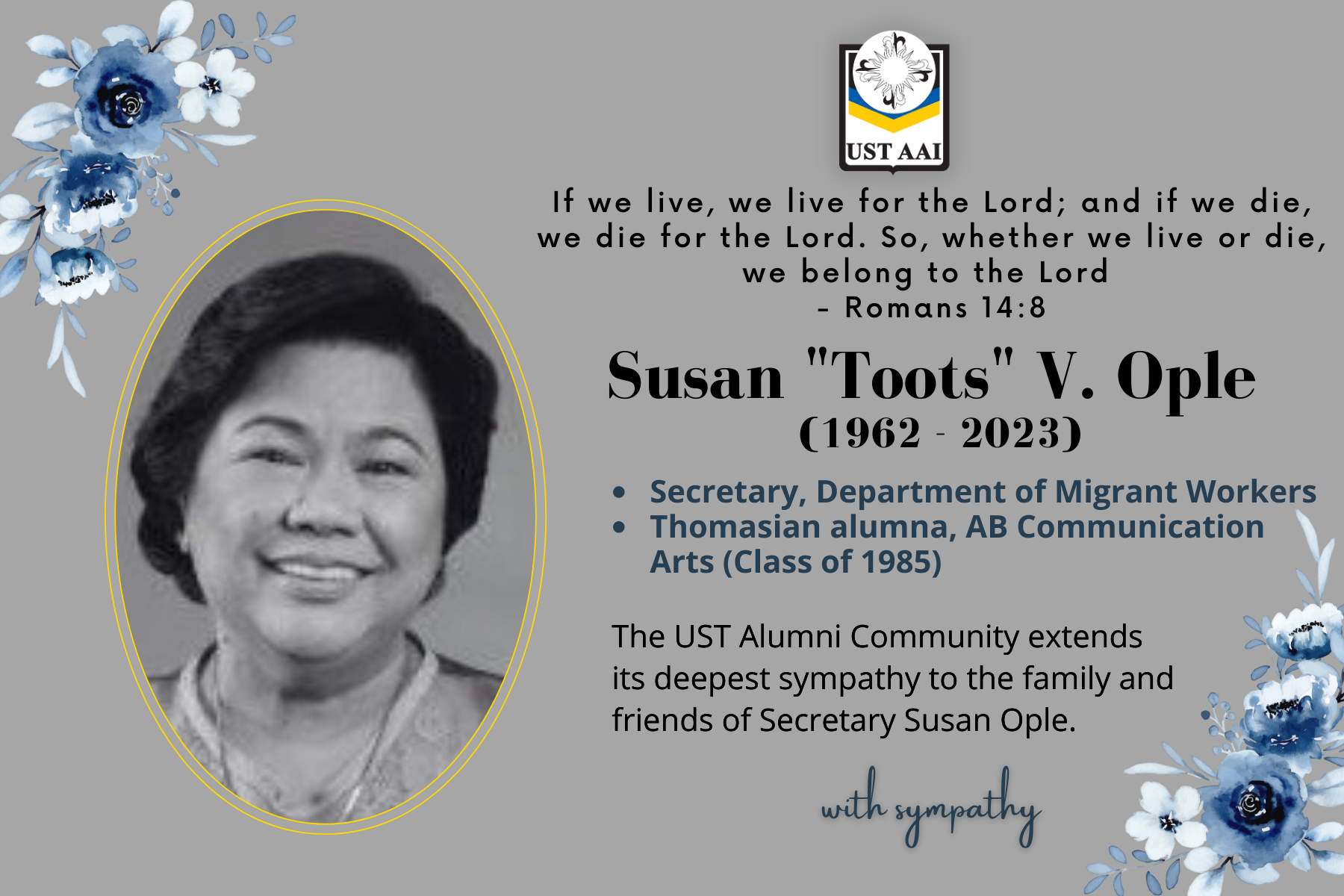 In Memoriam – UST Alumni Association